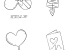 Cartes à colorier de St Valentin - Imprimer coloriage